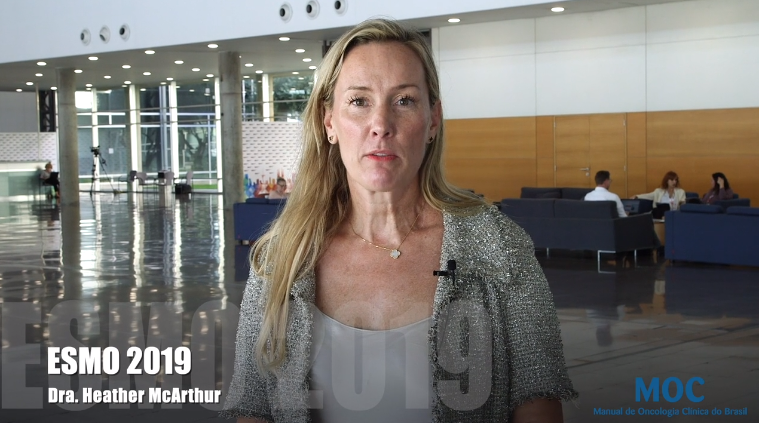 ESMO 2019: Dra. Heather McArthur - KEYNOTE-522, KATE2 e MONARCH-2 ...