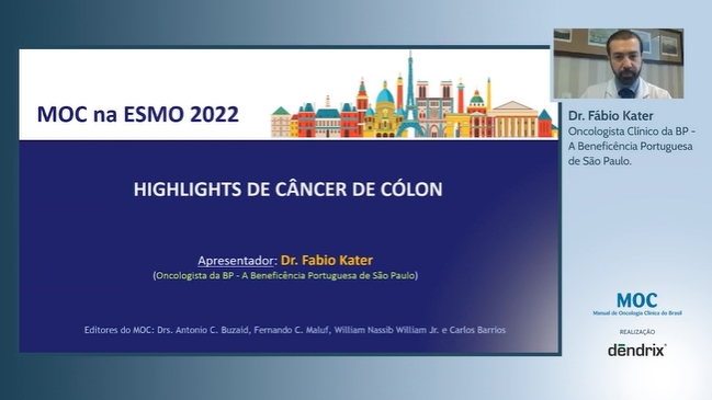 ESMO 2022: CÂNCER DE CÓLON | Dr. Fabio Kater - Manual de Oncologia ...